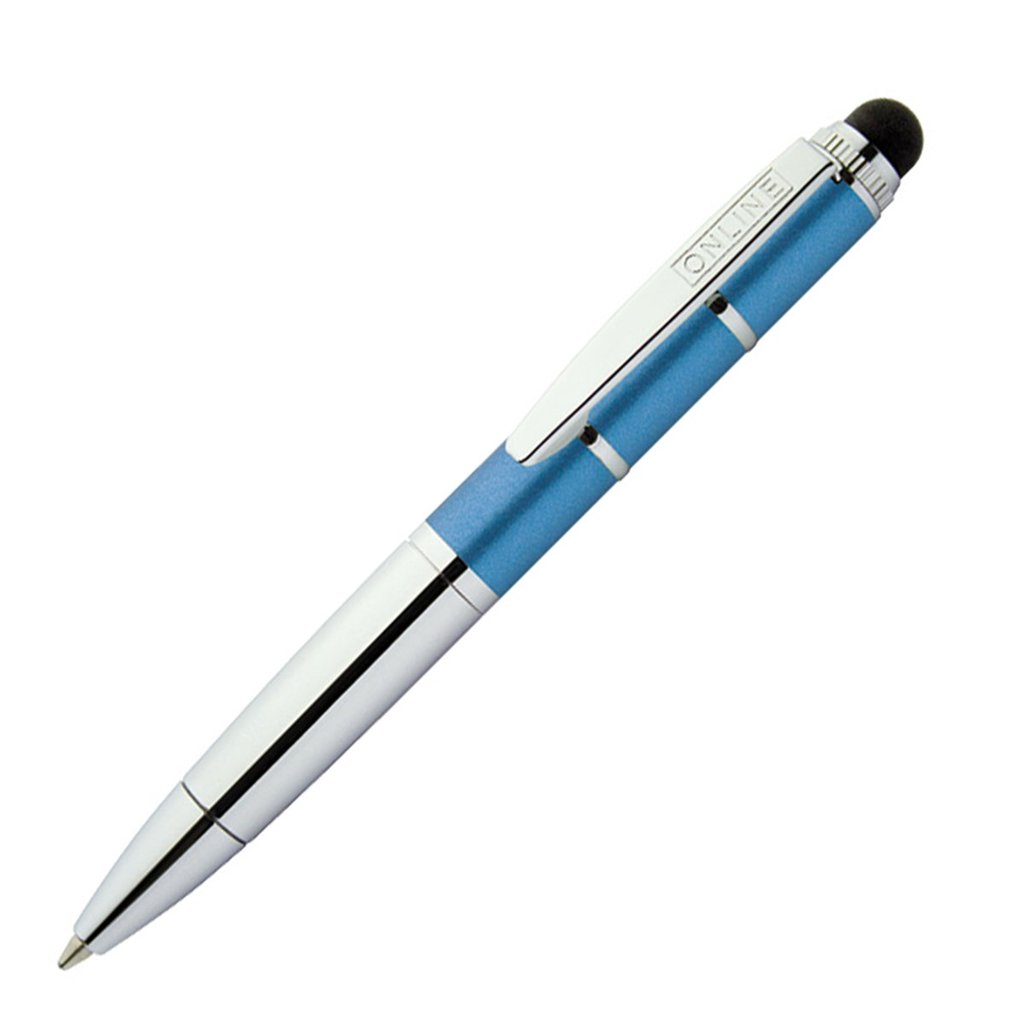 Stylo bille avec embout tactile - Bleu - Stylus Piccolo - Pointe ...