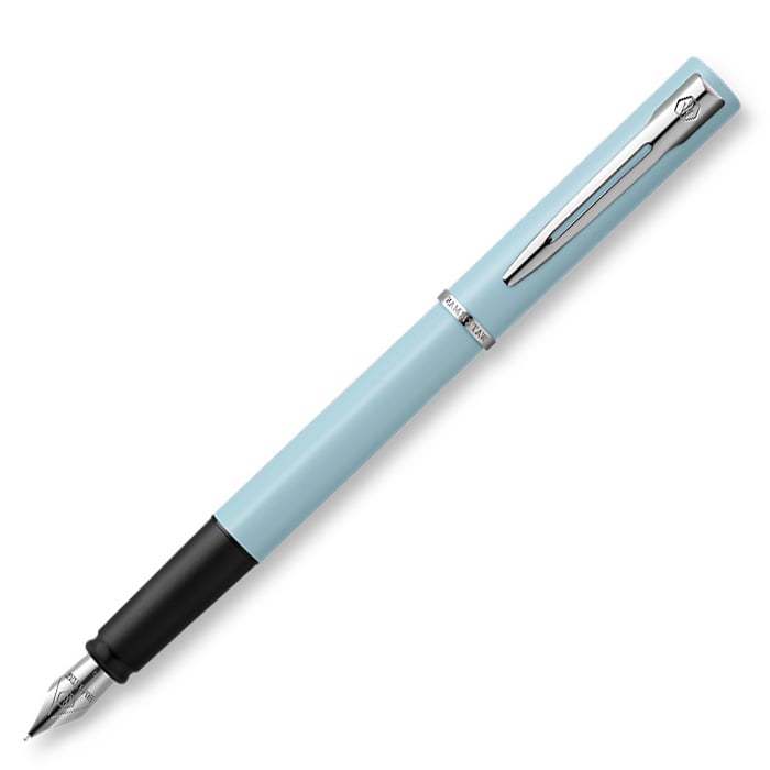 Stylo plume - Bleu - Allure - Plume fine - Waterman - Bleu pastel ...