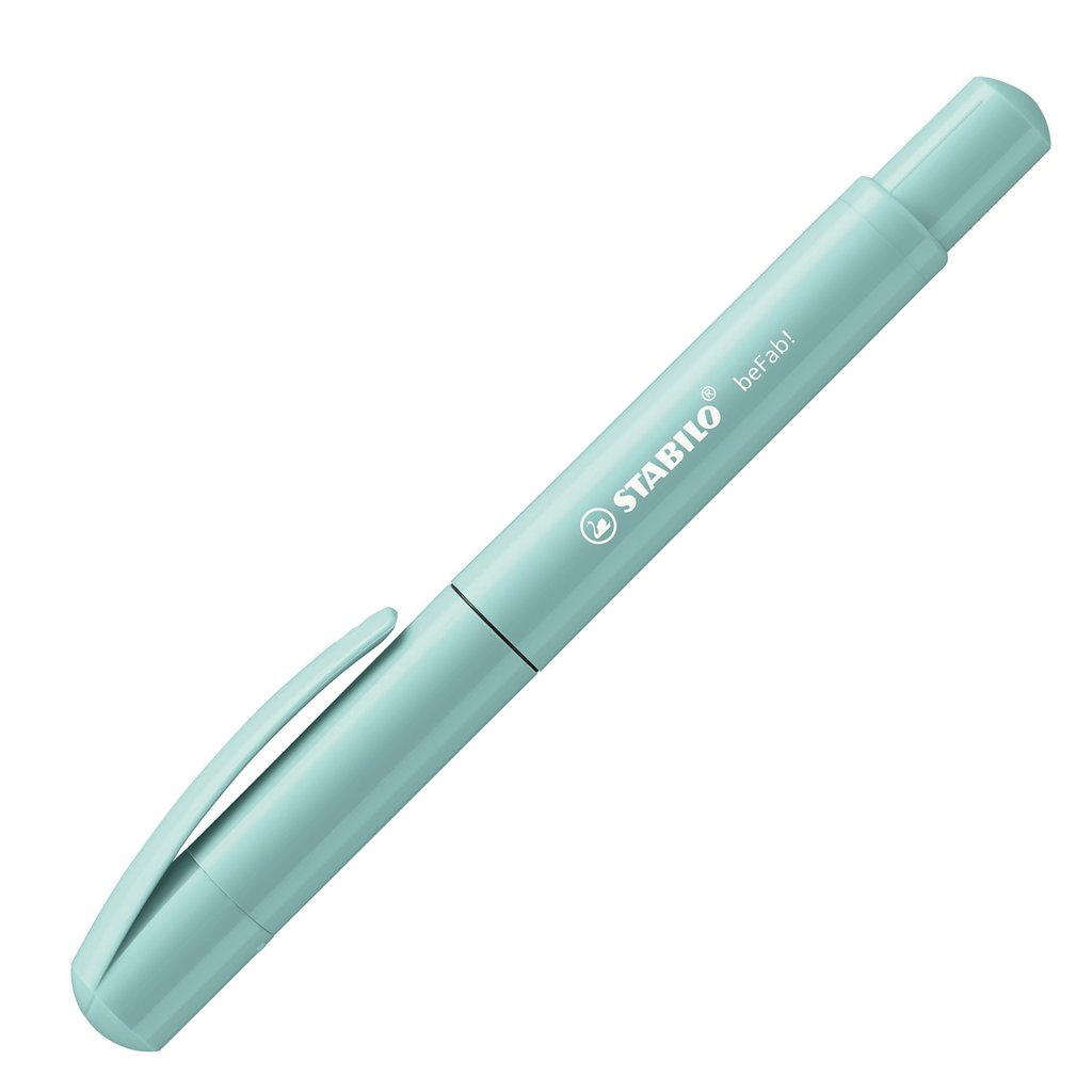 Stylo roller - Bleu - beFab! collection Pastel - Pointe moyenne ...