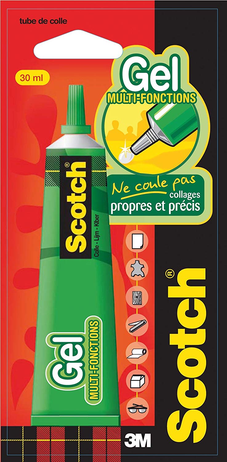 Tube de colle gel universelle - Scotch - 30 ml - Coller - Fixer | Cultura