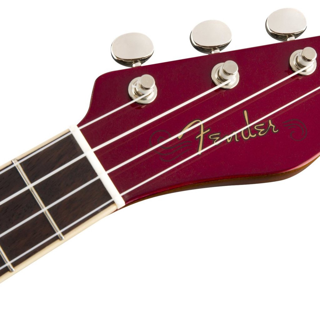 Fender - California Coast Zuma Classic Candy apple red - ukulélé ...