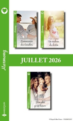 Pack mensuel Harmony - 3 romans (Juillet 2026)- Ebook Romance | Cultura