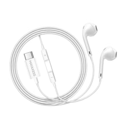 Mayaxess Écouteurs Filaires USB-C avec Micro intégré pour Pixel 7 Blanc ...