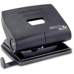 Perforatrice - 2 trous - Noir - Métal - Bureau - Avec guide papier ...