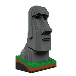 Statue Moaï | JEKCA | 14 ans et +- Jeux de construction | Cultura