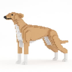 Chien Lévrier Anglais beige Taille standard | JEKCA | 14 ans et +- Jeux ...