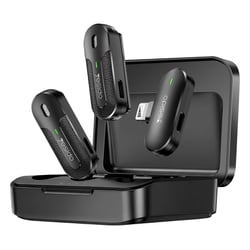 Yesido Double Micro sans Fil Lightning avec MEMS 2.4GHz et Étui 600mAh ...
