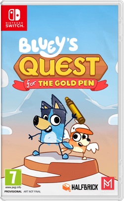 Bluey's Quest for the Gold Pen- Jeux Switch | Cultura