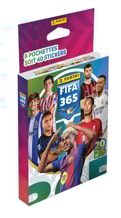 FIFA 365 2026 stk blister 8 pochettes - Panini- Jeux de récré | Cultura