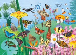 Puzzle 48 pièces - Les papillons- Livres sonores pour enfants et tout ...