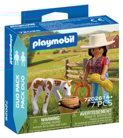 PLAYMOBIL® - Duo Cavalière avec poulain - 72026 - Pack Duo- Jeux d ...