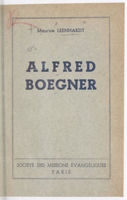Alfred Boegner (1851-1912) - D'après son journal intime et sa ...