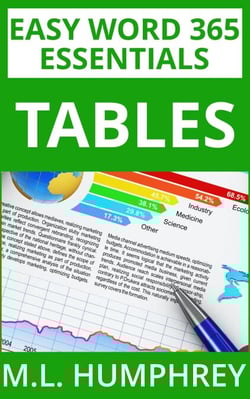 Word 365 Tables - Easy Word 365 Essentials, #4 | Cultura