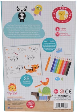 Coffret pour apprendre à dessiner - Les animaux - Coffrets Créatifs ...