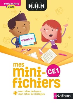 MHM - La Méthode Heuristique de Mathématiques : CE1 - Mes mini-fichiers (édition 2025) : Nicolas ...