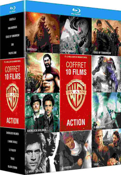 Collection de 10 films action Warner - Policier - Thriller - Films DVD ...