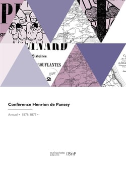 Conférence Henrion de Pansey - Livre de Droit | Cultura
