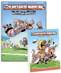 Les rugbymen Tome 1 : on va leur mettre les poings sur les yeux ! - BD ...