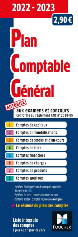 Plan comptable général (édition 2022/2023) : Sébastien Paugam ...