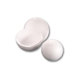 Boule Styropore 2 parties 20 cm - Supports Polystyrène - Supports à ...