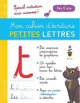 Graphilettre - gs-cp de 5 à 7 ans - cahier d'écriture - les minuscules, les chiffres - pour ...
