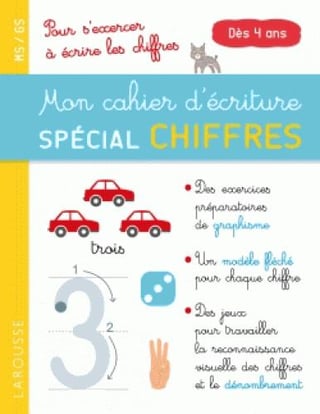 Graphilettre - gs-cp de 5 à 7 ans - cahier d'écriture - les minuscules, les chiffres - pour ...