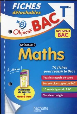 Objectif bac : spécialité maths - terminale : Eric Barbazo,Nathalie ...