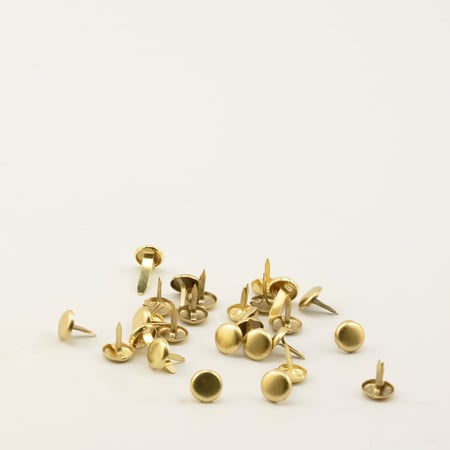 Attaches parisiennes Vaessen Creative - Rondes - Dorées - 25 g | Cultura