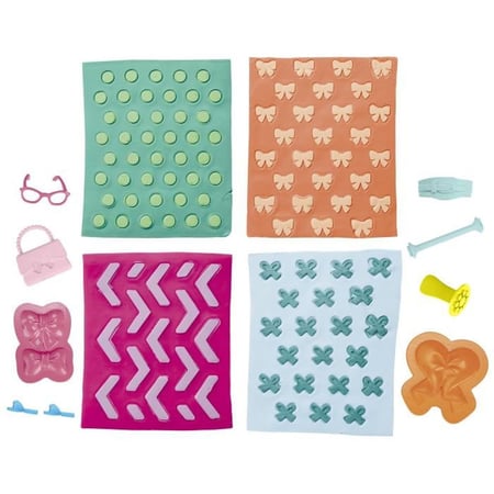 Play-Doh Barbie Perles et noeuds, recharges pour coffret de pâte a ...