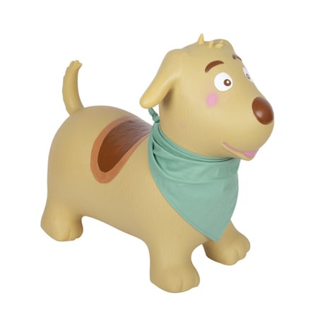 Chien sauteur - a gonfler- Jeux à tirer, trainer et pousser - Jeux de ...