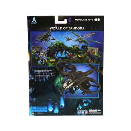 Avatar - Véhicule et figurine Deluxe Large AT-99 Scorpion Gunship | Cultura