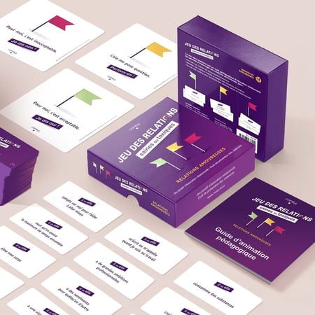 Jeu des relations saines ou toxiques COMITYS - 90 cartes - Outil d ...