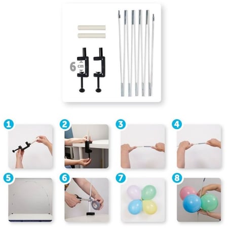 Structure de Ballons - Table - Ballons - Décorer la maison - Fêtes et ...