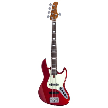 V7 5 Cordes New Gen Candy Apple Red Marcus Miller- Guitare Basse | Cultura