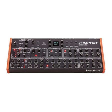 Synthétiseur analogique Sequential Prophet REV2-8 Desktop - Bois - 3,4 ...