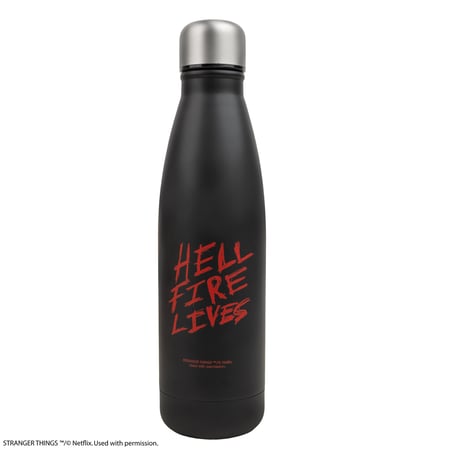 Gourde Isotherme Hellfire Lives - Stranger Things- Décorer la table ...