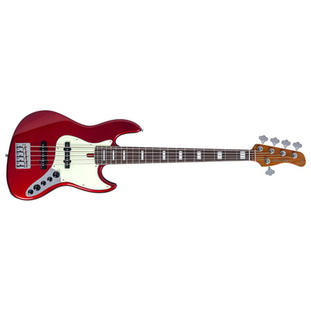 V7 5 Cordes New Gen Candy Apple Red Marcus Miller- Guitare Basse | Cultura