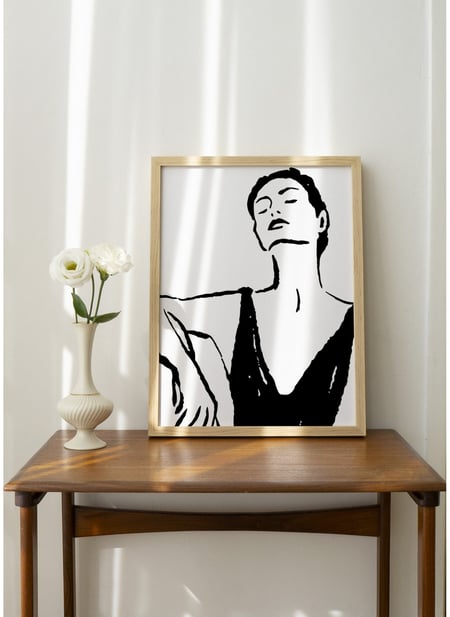 Affiche Danseuse | A3 : 29,7x42cm- Imagerie Murale - Encadrement | Cultura