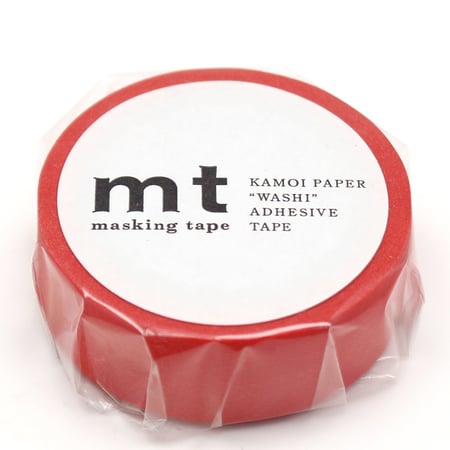 Masking tape - Rouge mat - 7 m x 15mm - Rouleaux adhésifs - Collage ...
