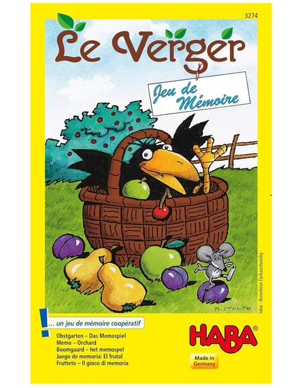 Le Verger - Jeu de mémoire - HABA | Cultura