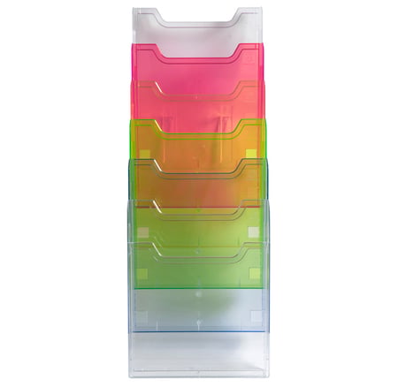Trieur mural modulable vertical 6 compartiments A4 - Arlequin ...