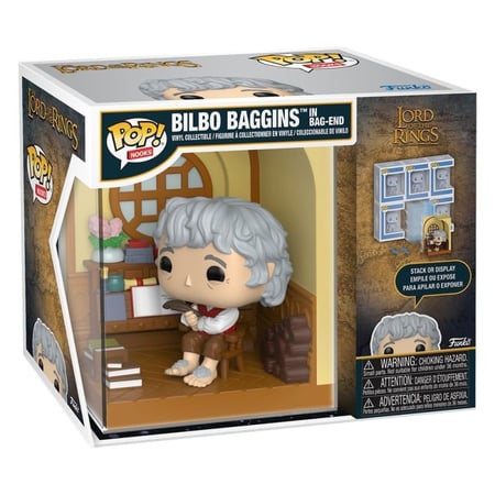 Le Seigneur des Anneaux - Diorama POP! Nooks Bilbo Baggins- Figurines ...