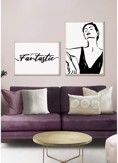 Affiche Danseuse | A3 : 29,7x42cm- Imagerie Murale - Encadrement | Cultura