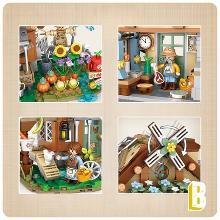 Jeux De Construction - Loz - La Ferme -- Jeux de construction | Cultura