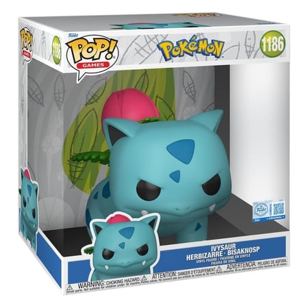 Pokémon - Figurine POP! Super Sized Jumbo Herbizarre 25 cm - Funko ...