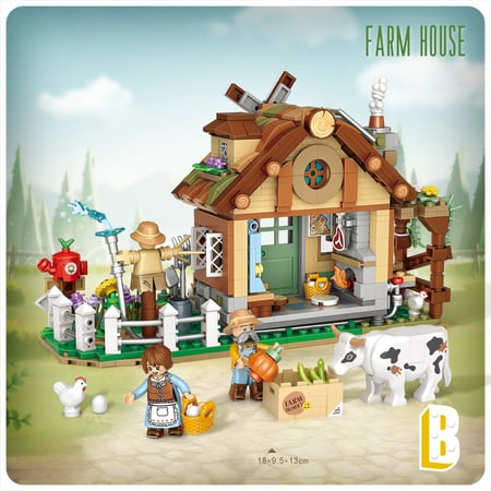 Jeux De Construction - Loz - La Ferme -- Jeux de construction | Cultura