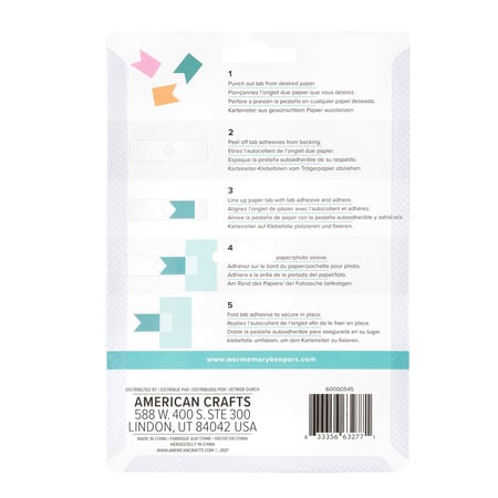 We R Memory Keepers - Perforatrice à onglet - drapeau - Matériel ...