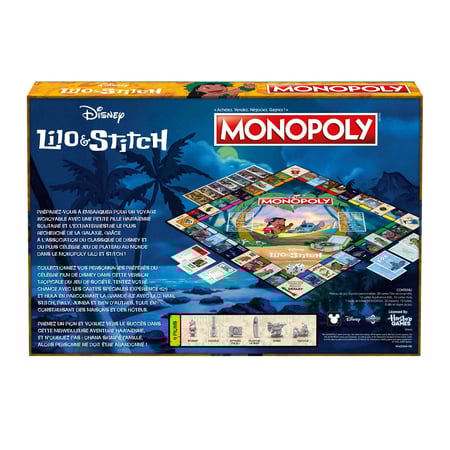 Monopoly version Lilo et Stitch - Winning Moves- Jeux classiques | Cultura