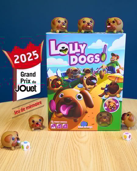 Lolly Dogs - Blue Orange - Jeux de société enfant | Cultura