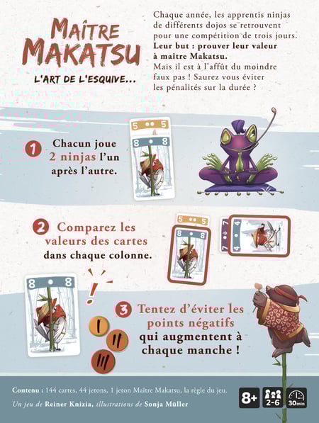 Maitre Makatsu- Jeux d'ambiance | Cultura